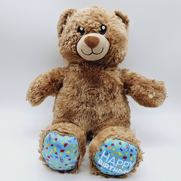 Build-A-Bear | Toys | Bab Happy Birthday Plush Teddy Bear Stuffed Toy 6 ...
